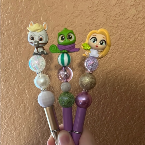 Hand Crafted | Office | Tangled Disney Doorable Pen Bundle | Poshmark